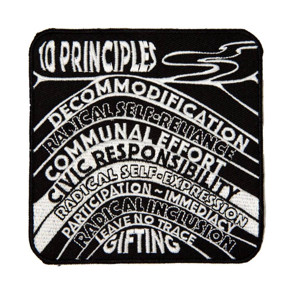 10 Principles Patch – Playa Makers