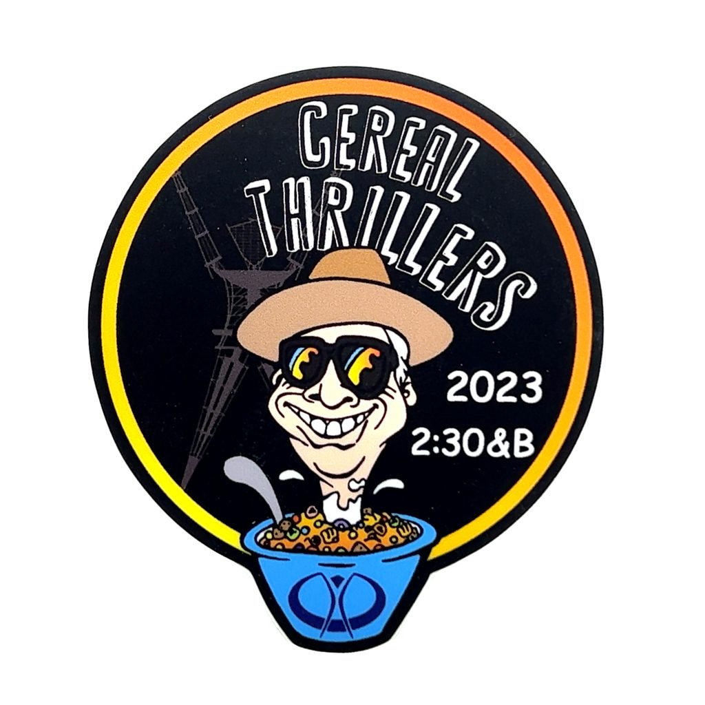 Cereal Thrillers, 2023 Sticker - Playa Makers