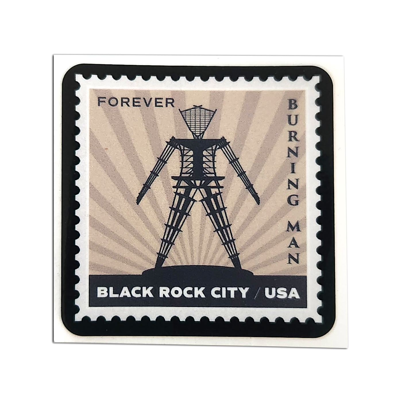 Forever, 2024 Stamp Sticker - Playa Makers