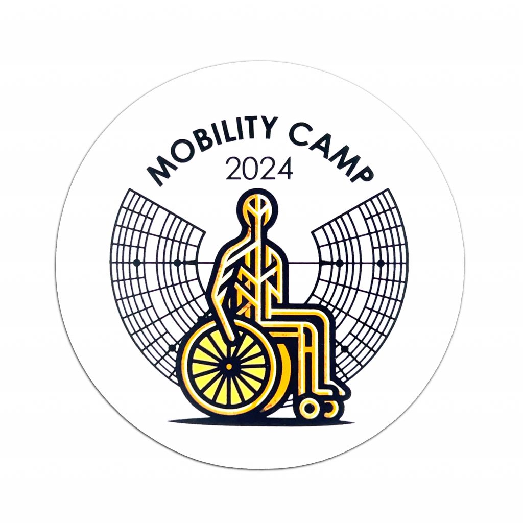 Mobility Camp, 2024 Sticker - Playa Makers