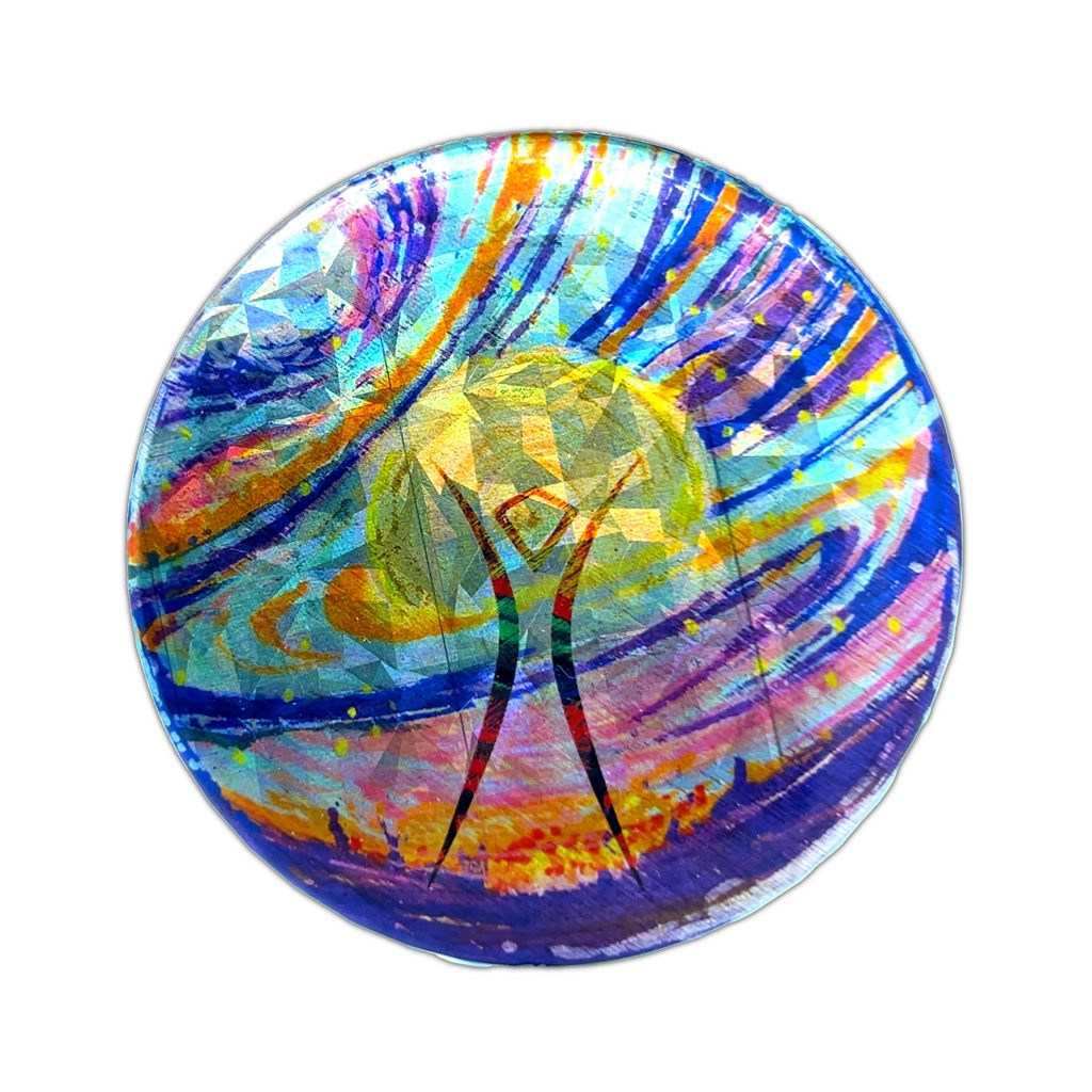 Curiouser and Curiouser, 2024 Button - Playa Makers